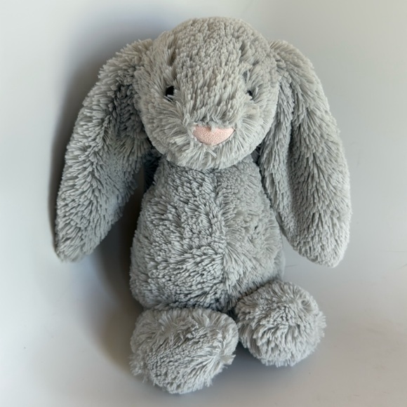 Jellycat | Toys | Jellycat Bashful Grey Bunny Stuffed Animal Plush ...